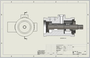 วิธีการตัด Isometric Section View ในงาน Drawing