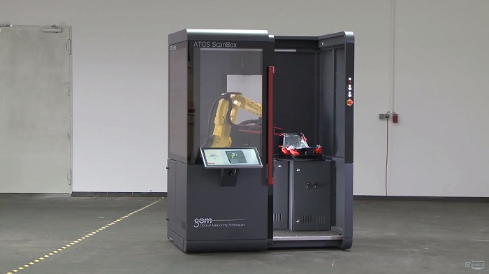 ตรวจวัดค่างานโลหะแผ่นงาน Sheet Metal by GOM