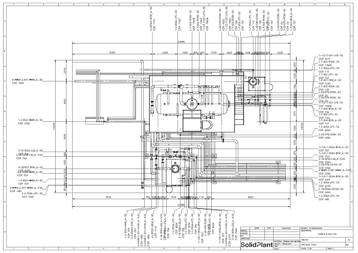 ลดความยุ่งยากในการทำ GA Drawing แบบออโต้ด้วย SolidPlant